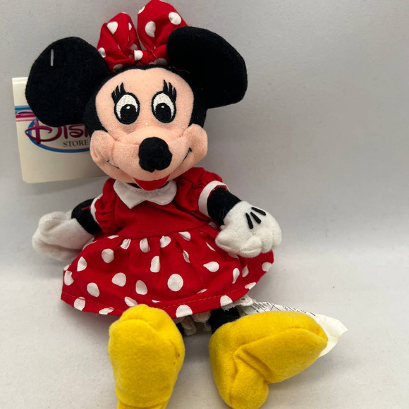 Disney | Toys | Minnie Mouse Disney Store Vintage 8 Plush W Hang Tag ...